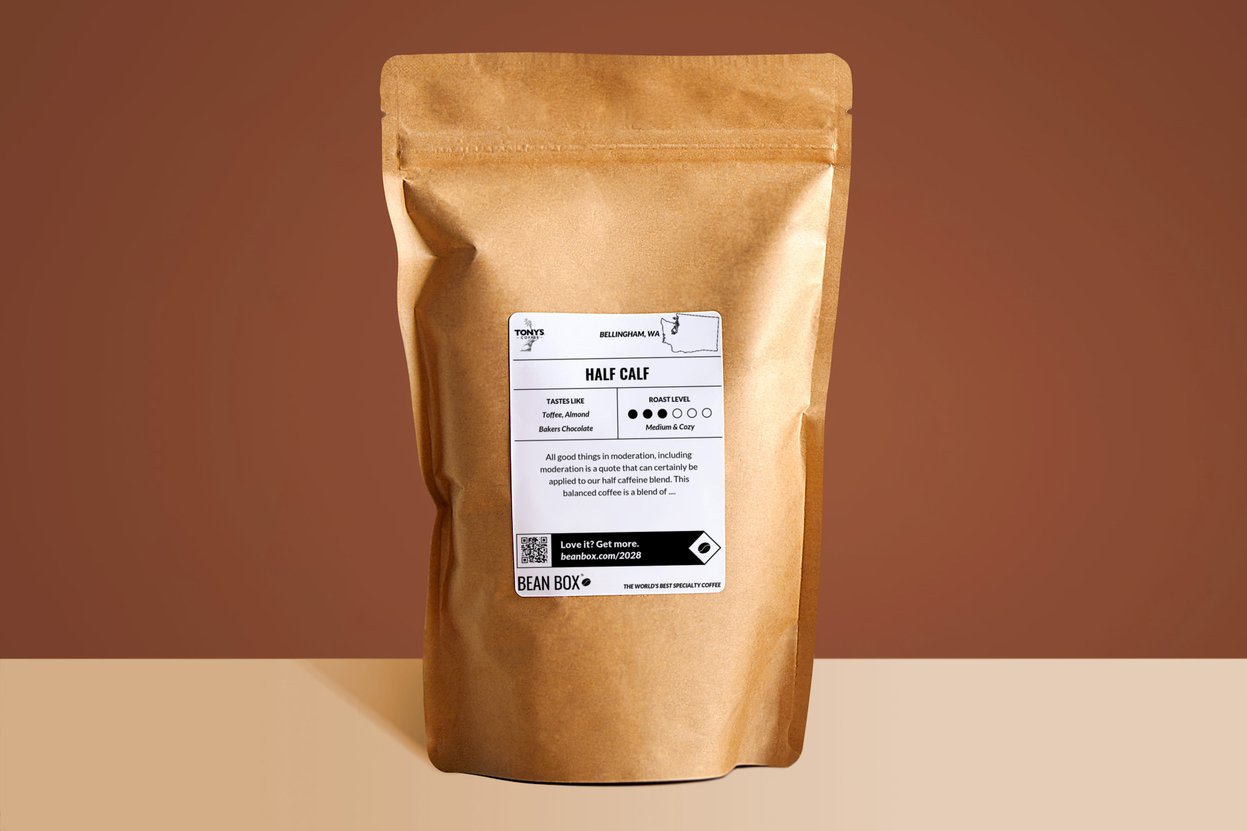 Tony's Coffee | Half Calf | Bean Box®