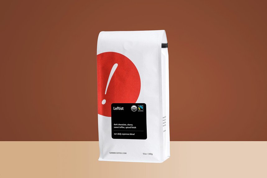 Gimme! Coffee | Leftist Espresso Blend - Certified Fairtrade, Organic ...